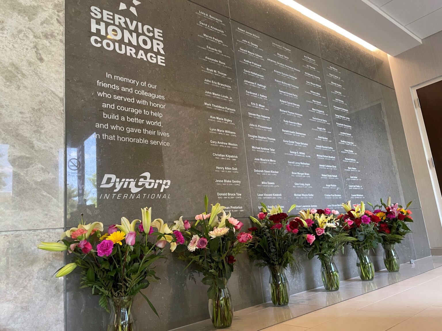 The Story of the Amentum Memorial Wall - Amentum