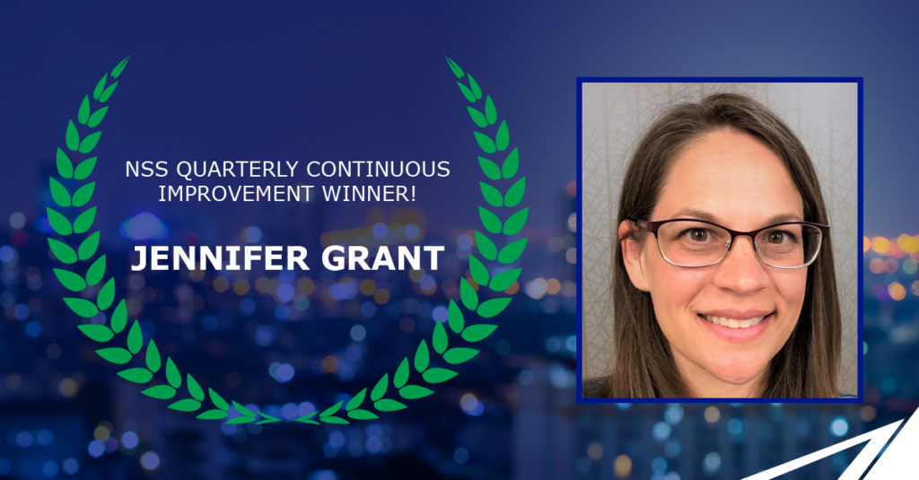Jennifer Grant Wins Continuous Improvement Award for Employee ...